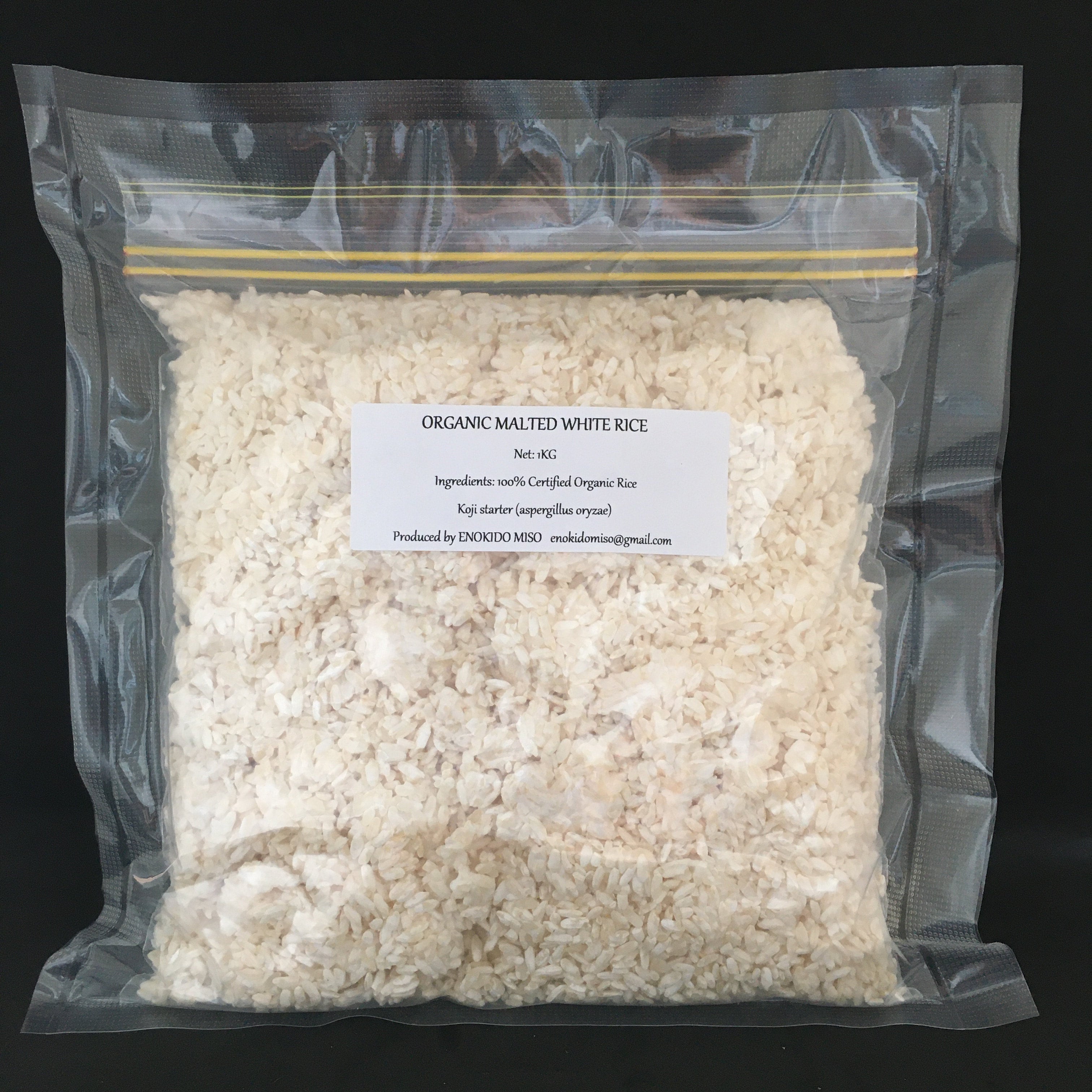Organic Malted White Rice (Kome-Koji) Japanese Sake Home brew kit ...